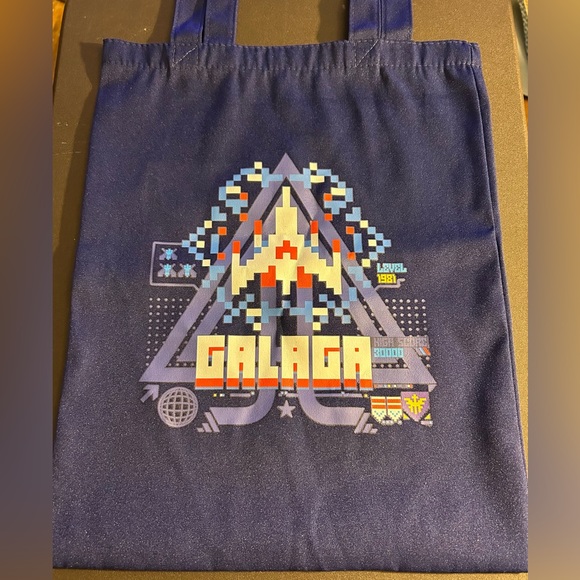 atari | Bags | Retro Atari Video Game Galaga Small Tote Bag Shopper ...